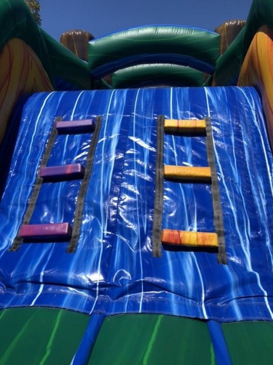 72' Obstacle Course Wet - Highfive Jumpers stanton CA